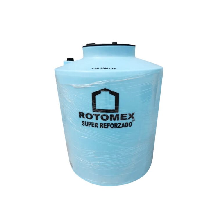 Cisterna Vertical Azul De 1100 L.